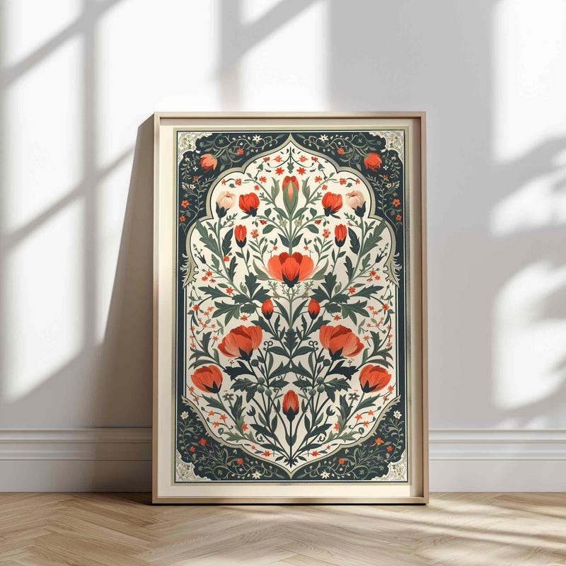 Poppy Art Print - Etsy