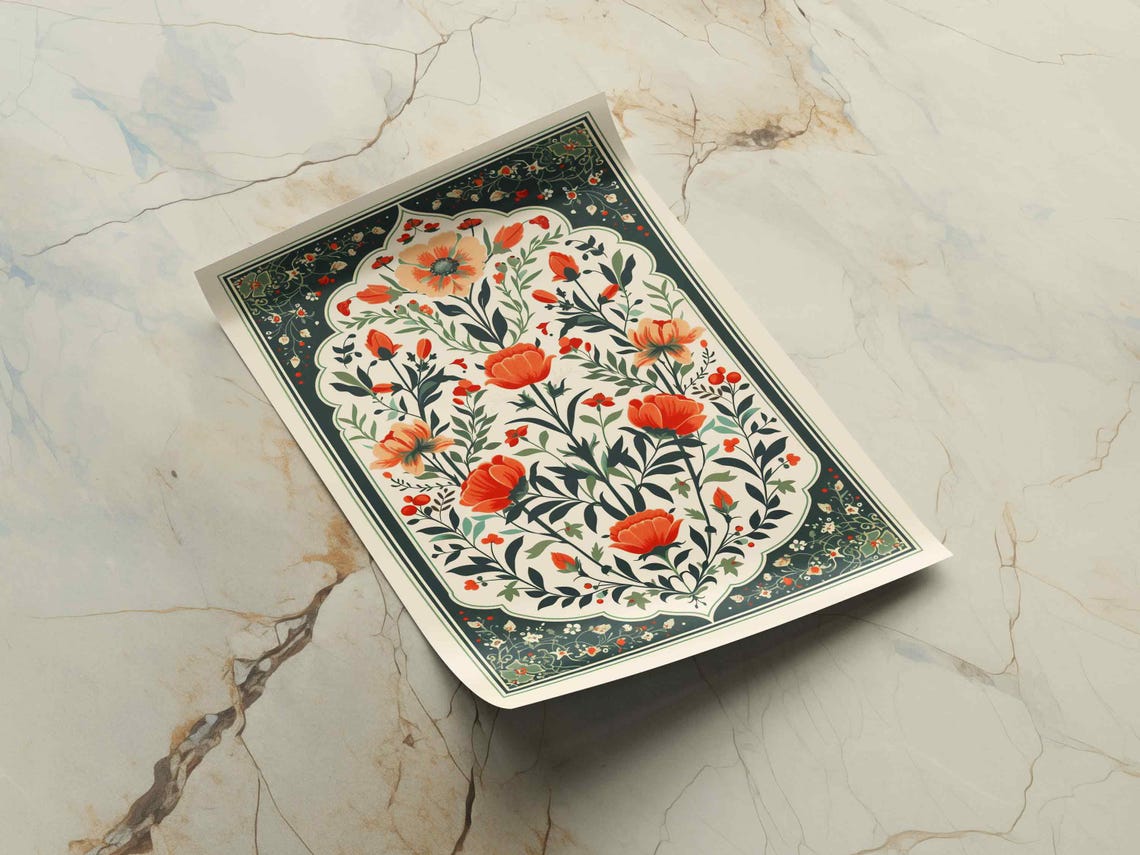 Palestinian Poppies Art Print: Red Poppies, National Flower of ...