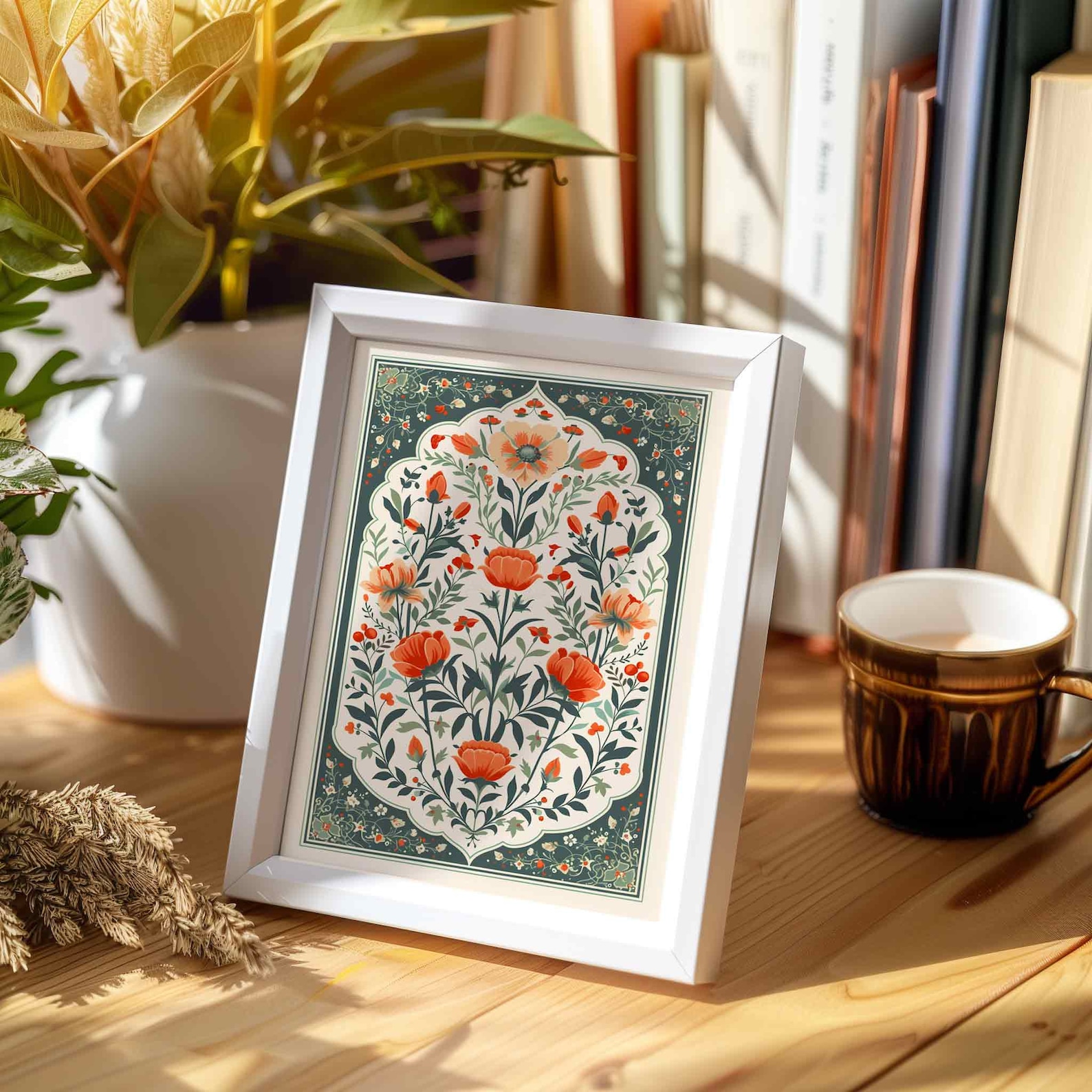 Palestinian Poppies Art Print: Red Poppies, National Flower of ...