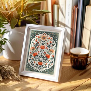 Palestinian Poppies Art Print: Red Poppies, National Flower of ...