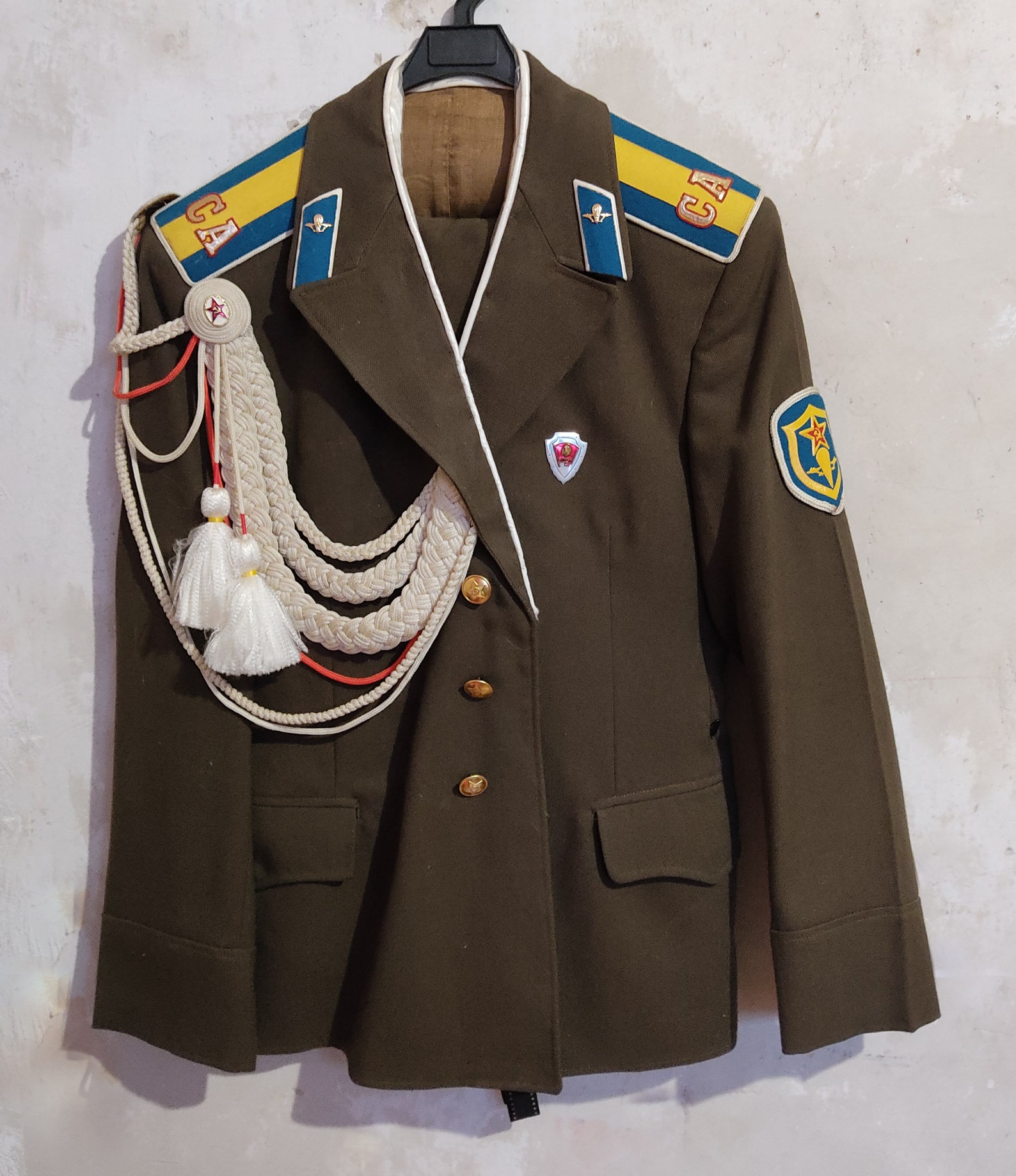 Soviet military parade uniform USSR army vintage airborne | Etsy