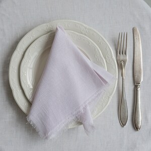 Cotton Napkins Bulk - Lilac Dinner Napkins for Spring Wedding Decor - Etsy
