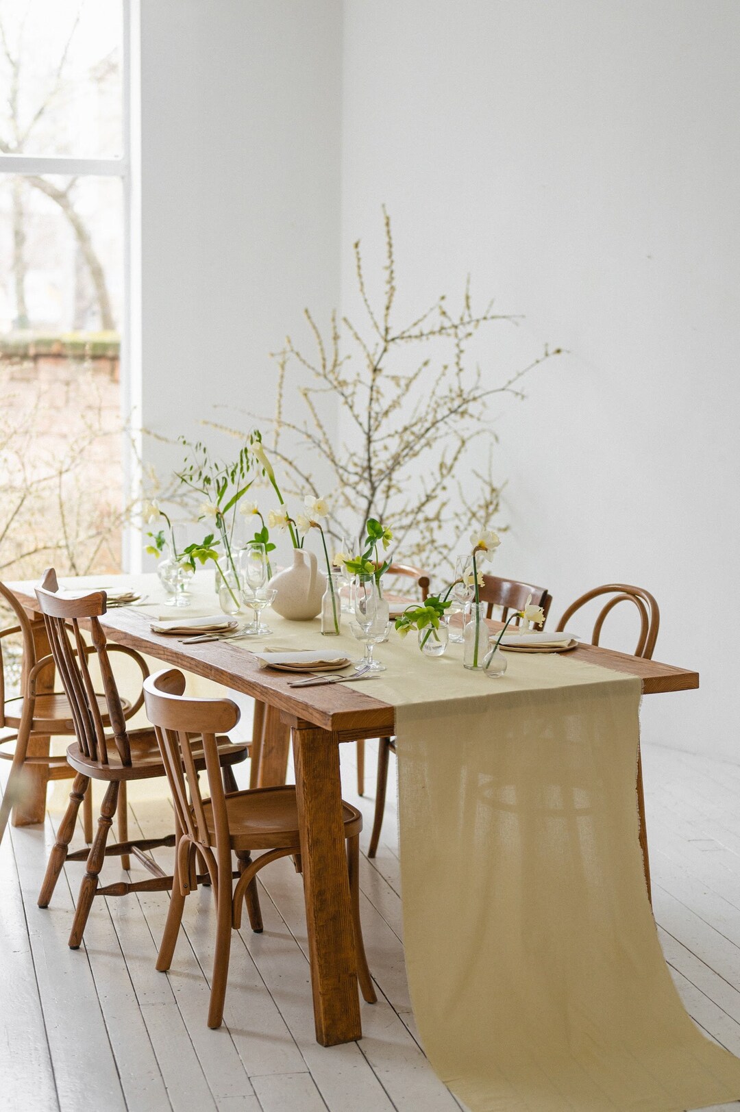 Cotton Table Runner, Dining Table Runner,table Decor,long Table Runner ...