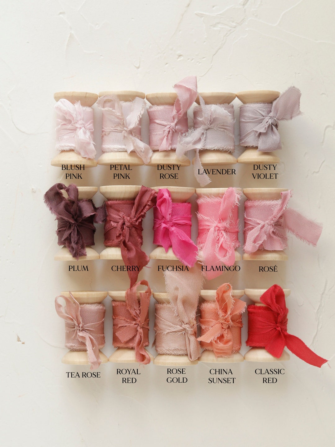 Hand Torn Silk Ribbon, Hand Dyed Wedding Ribbon for Wedding Bouquets ...