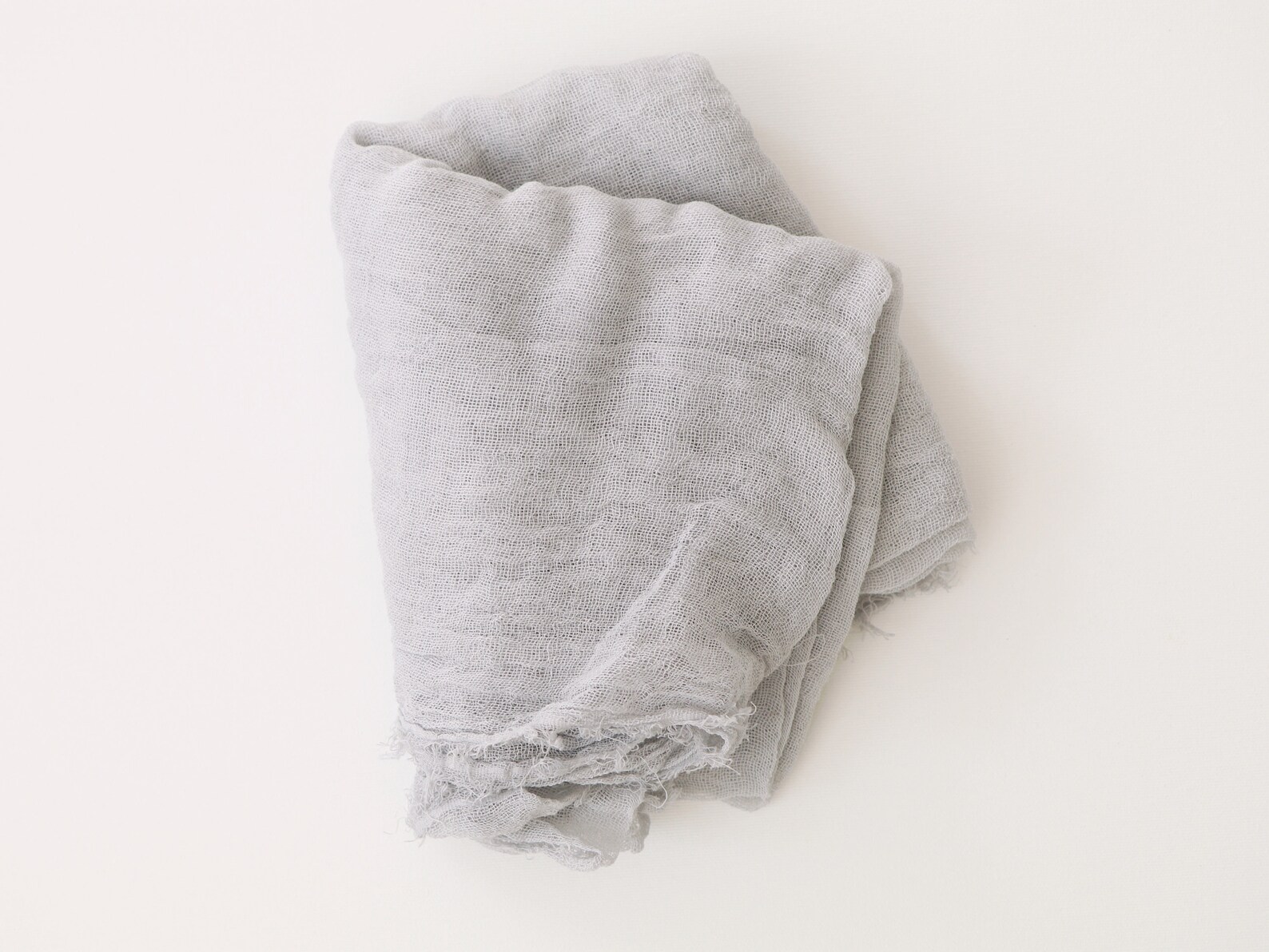 Light Gray Gauze Runnerneutral Hand Dyed Gauze Runnernewborn - Etsy