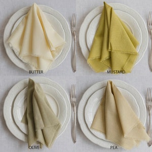 Cotton Dinner Napkins Wedding Cloth Napkins Reusable Wedding Table ...