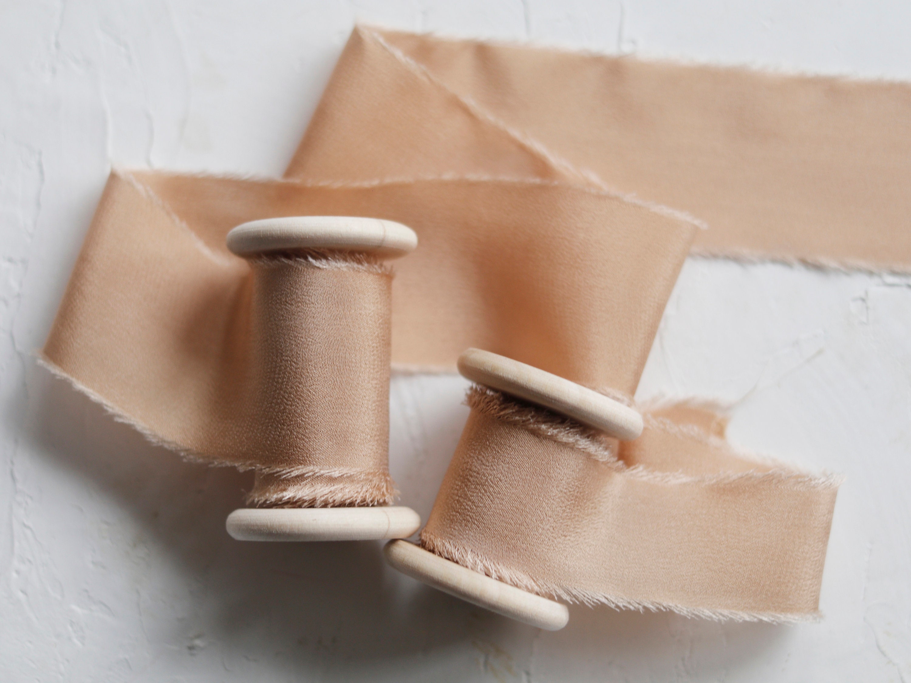 Camel Silk Ribbonneutral Wedding Silk Ribbonbeige Ribbon - Etsy
