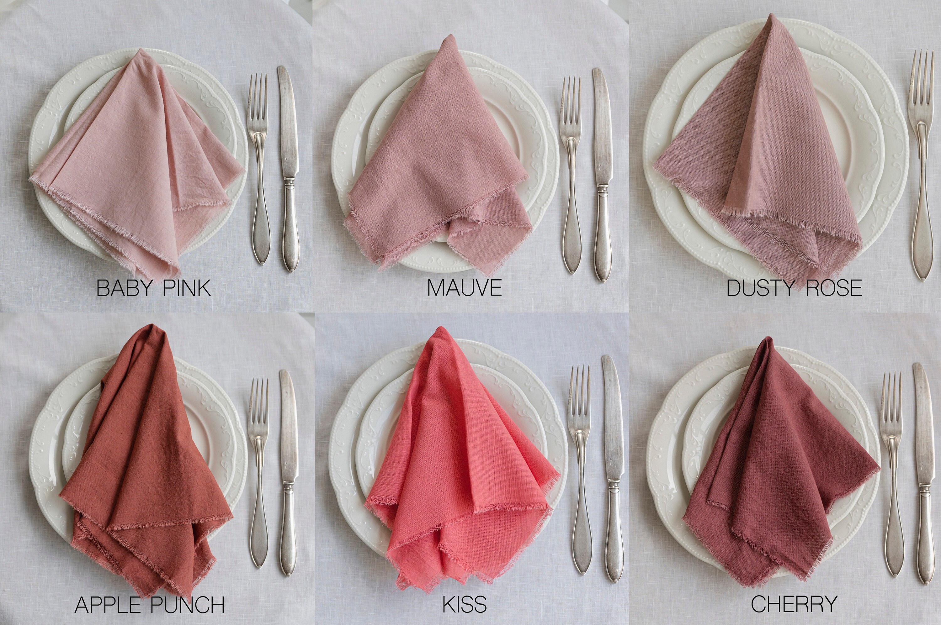 Colored Dinner Napkins,rustic Table Decor,hand Dyed Cotton,sage Green ...