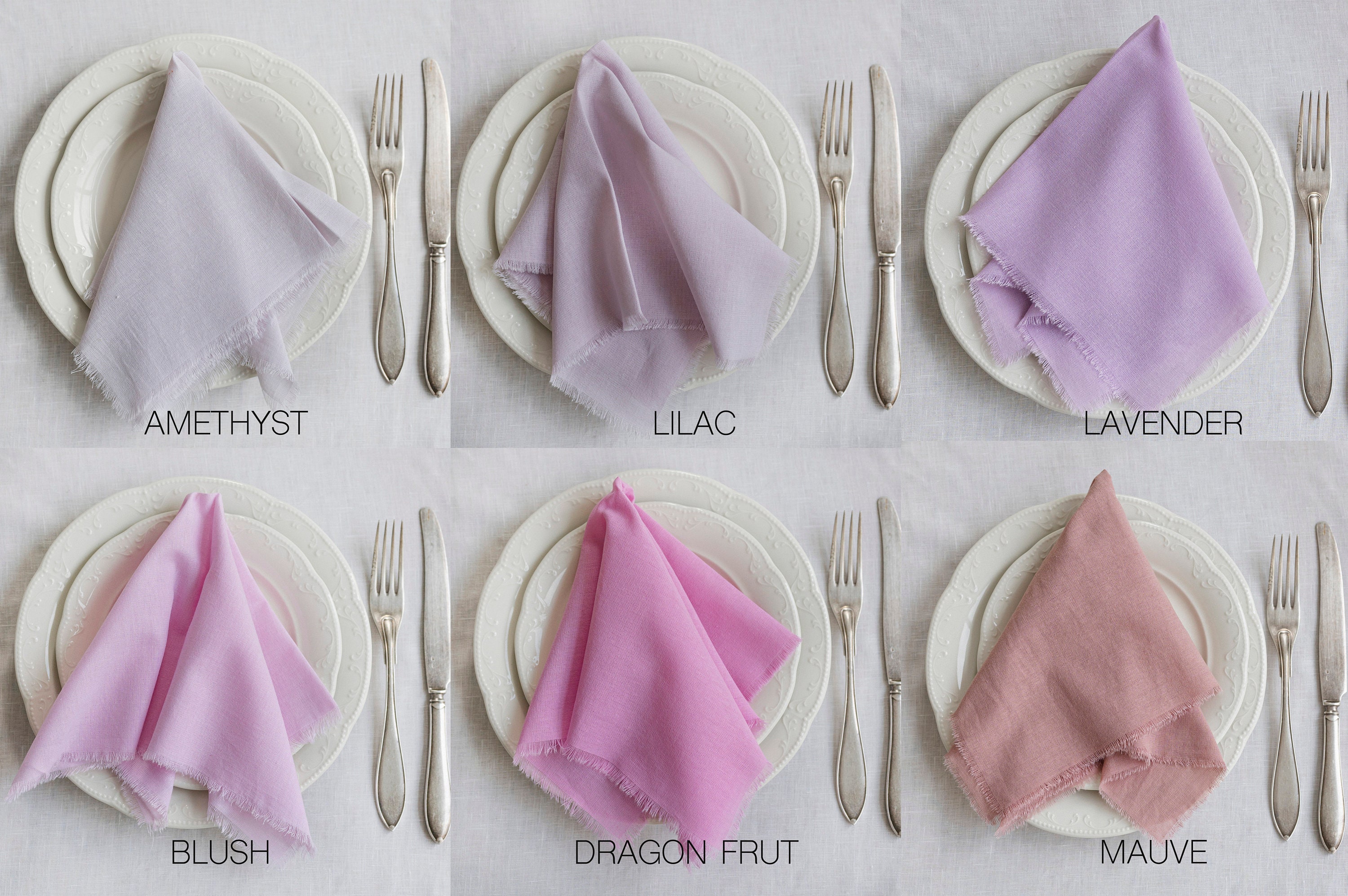 Colored Dinner Napkins,rustic Table Decor,hand Dyed Cotton,sage Green ...