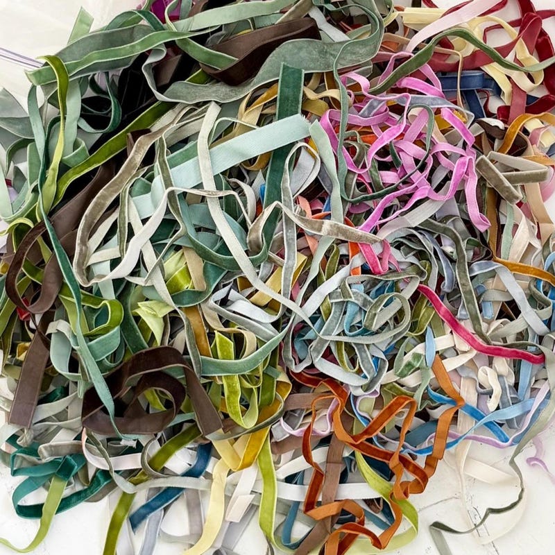 Velvet Fabric Assorted - Etsy