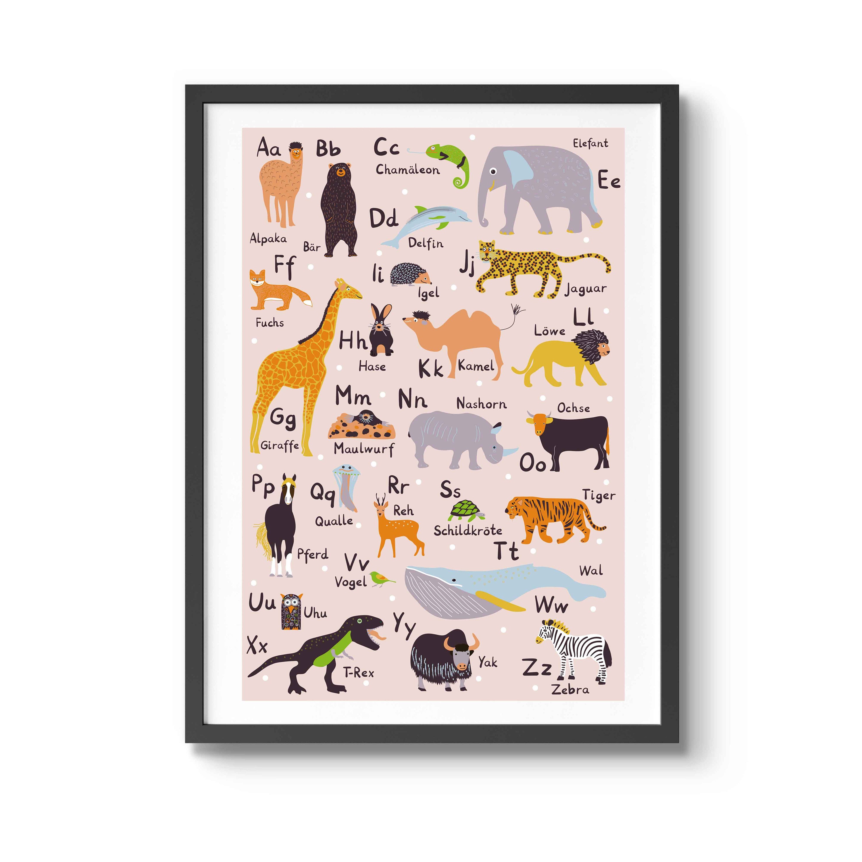 ABC Poster Kinder Vorschule und Grundschule für Kinderzimmer | Etsy