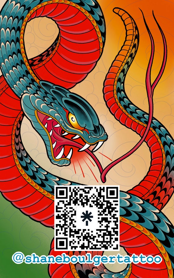 Japanese Snake Tattoo Stencils 50+ Japanese Snake Tattoos Designs With