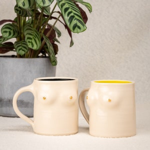 Boobs Mug Handmade Ceramic - Etsy