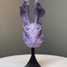 Fantasy Rabbit Wall Head – Hand-painted Animal Mask | Quirky Wall Art ...