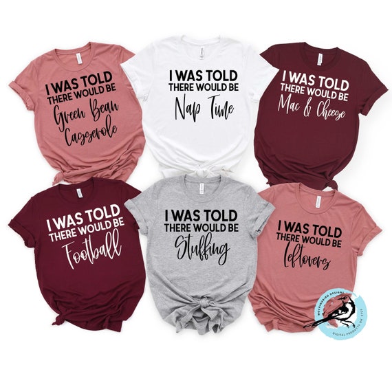 24 Digital I Was Told Holiday Family Designs Bundle | Etsy