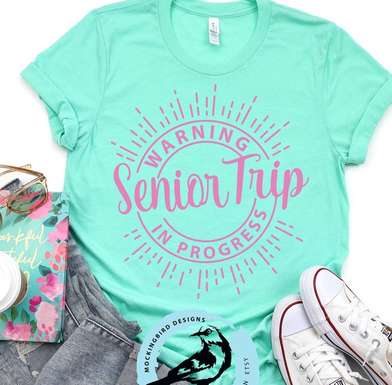 Digital Senior Trip Svg Warning Senior Trip in Progress SVG - Etsy