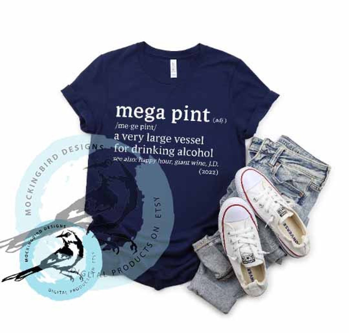 Mega Pint Svg Mega Pint Definition Svg Wine Svg Happy Hour - Etsy