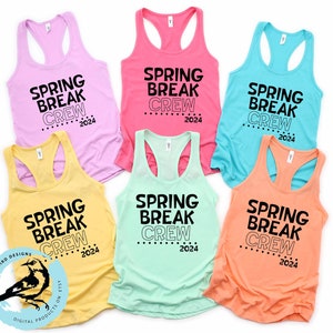 Spring Break 2024, Spring Break Crew Svg, Spring Break Squad, Vacation ...