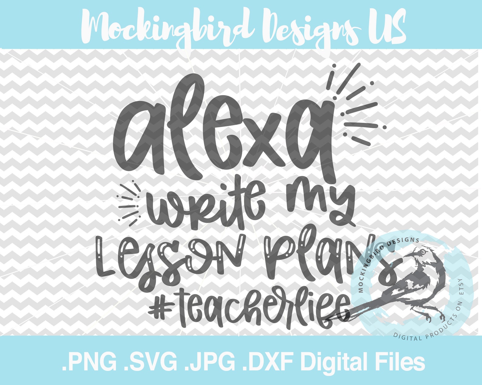Teacher Svg Alexa Write My Lesson Plans Svg Teacher Svg | Etsy