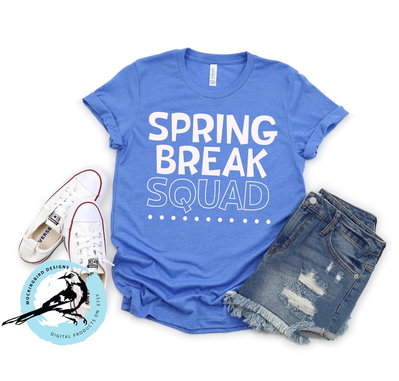 Spring Break SVG, Spring Break Squad Svg, Spring Break Crew, Vacation ...
