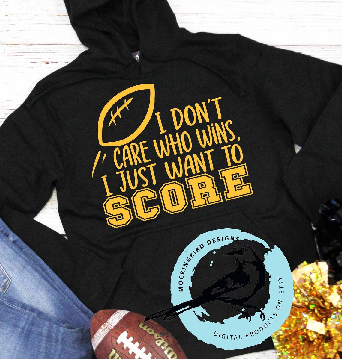 Digital Football Shirt Design SVG Superbowl Svg Score Svg | Etsy