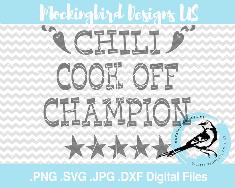 Chili Svg, Chili Cook off Winner and Chili Cook off Loser Svg Bundle- 2 ...