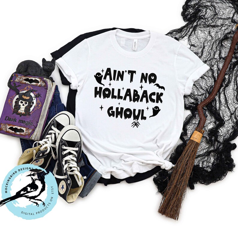 Halloween Svg Hollaback Ghoul Svg Ain't No Hollaback - Etsy