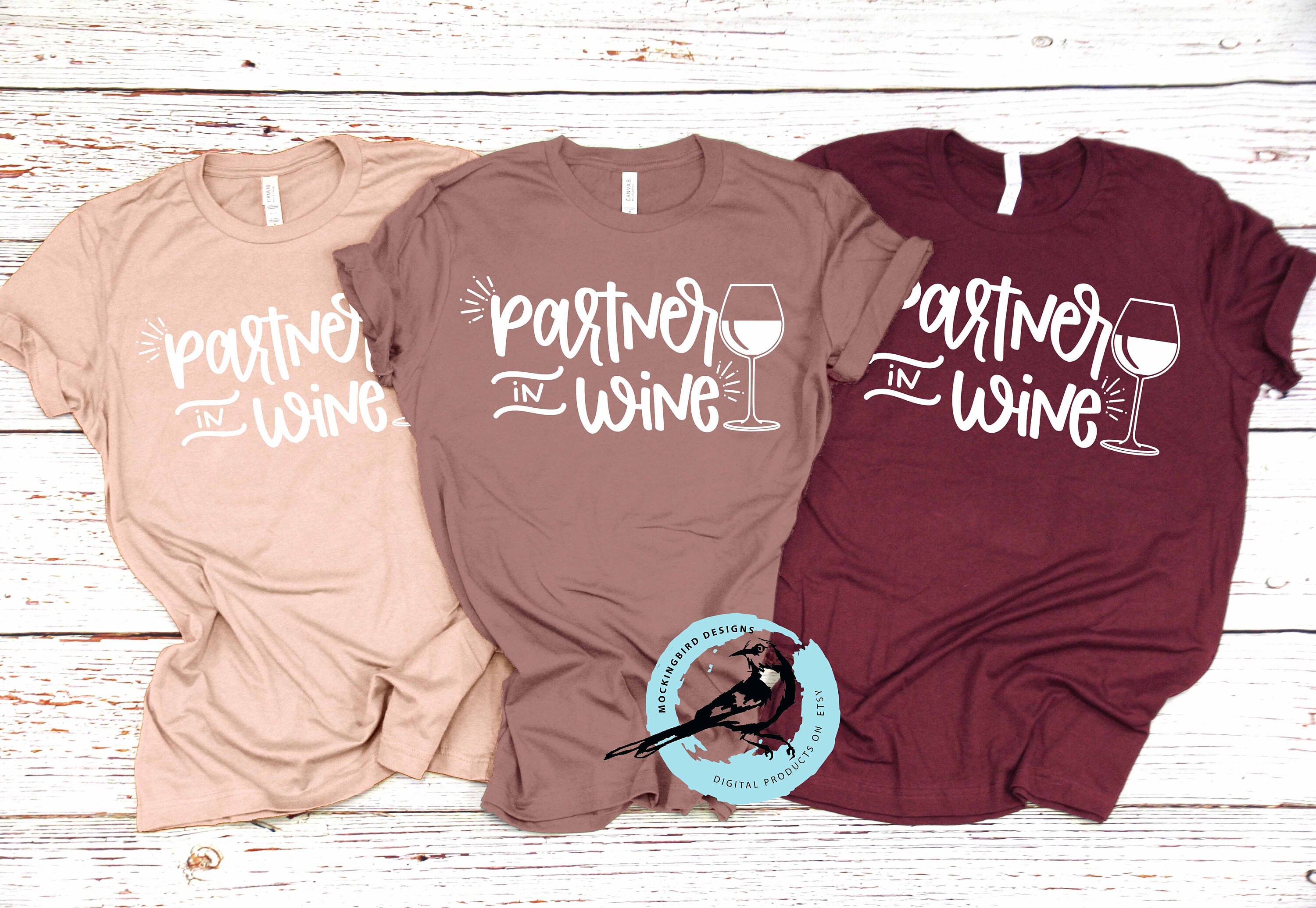 Partner in Wine Svg Best Friends Svg Wine Country Svg Wine | Etsy