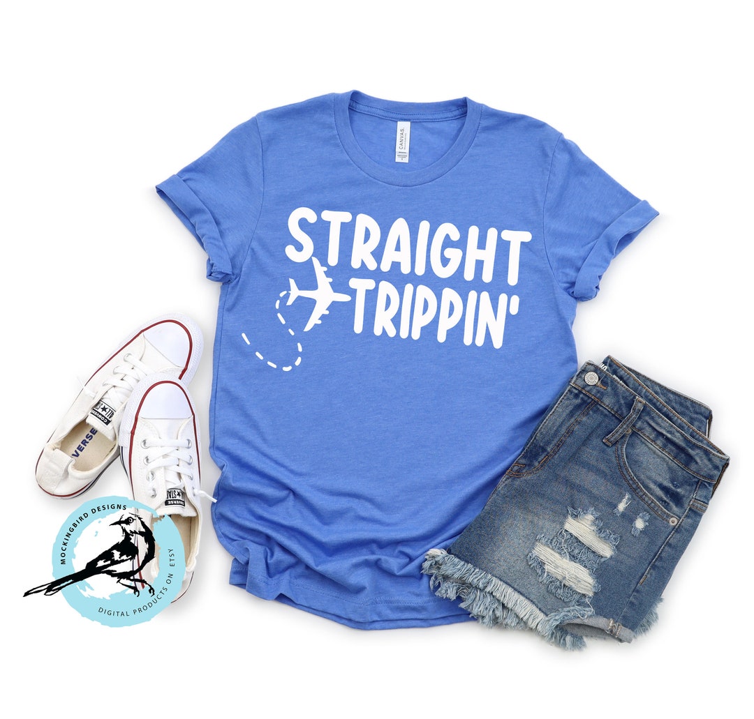 Digital Travel Svg, Travel Design, Vacation Svg, Svg, Straight Trippin ...