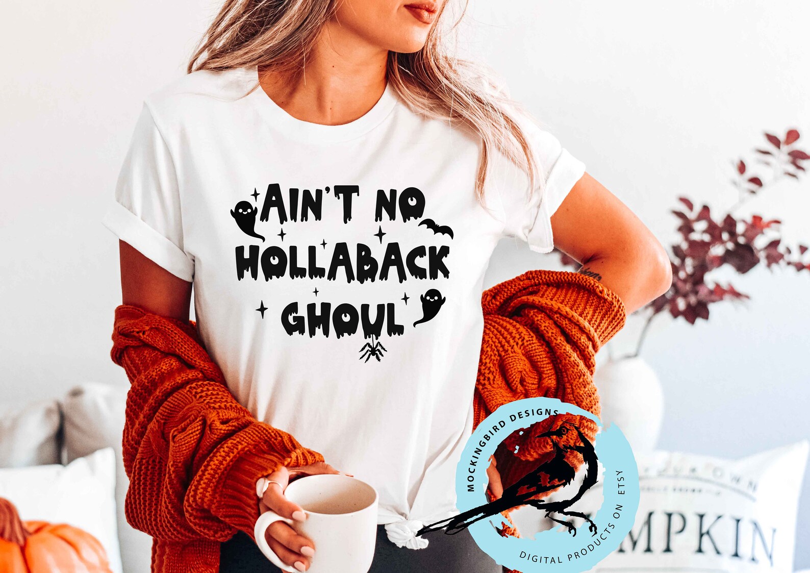 Halloween Svg Hollaback Ghoul Svg Ain't No Hollaback - Etsy