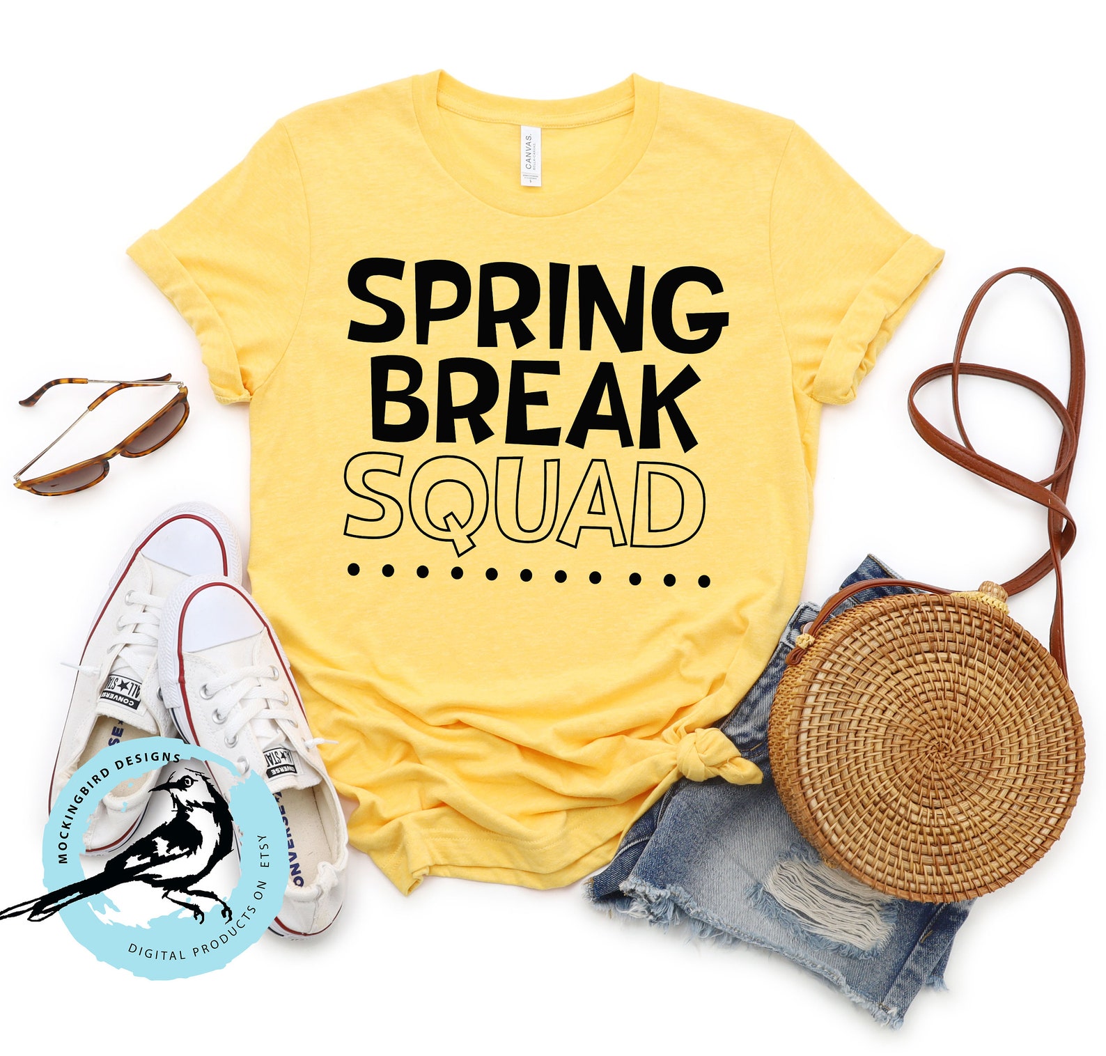 Spring Break SVG, Spring Break Squad Svg, Spring Break Crew, Vacation ...