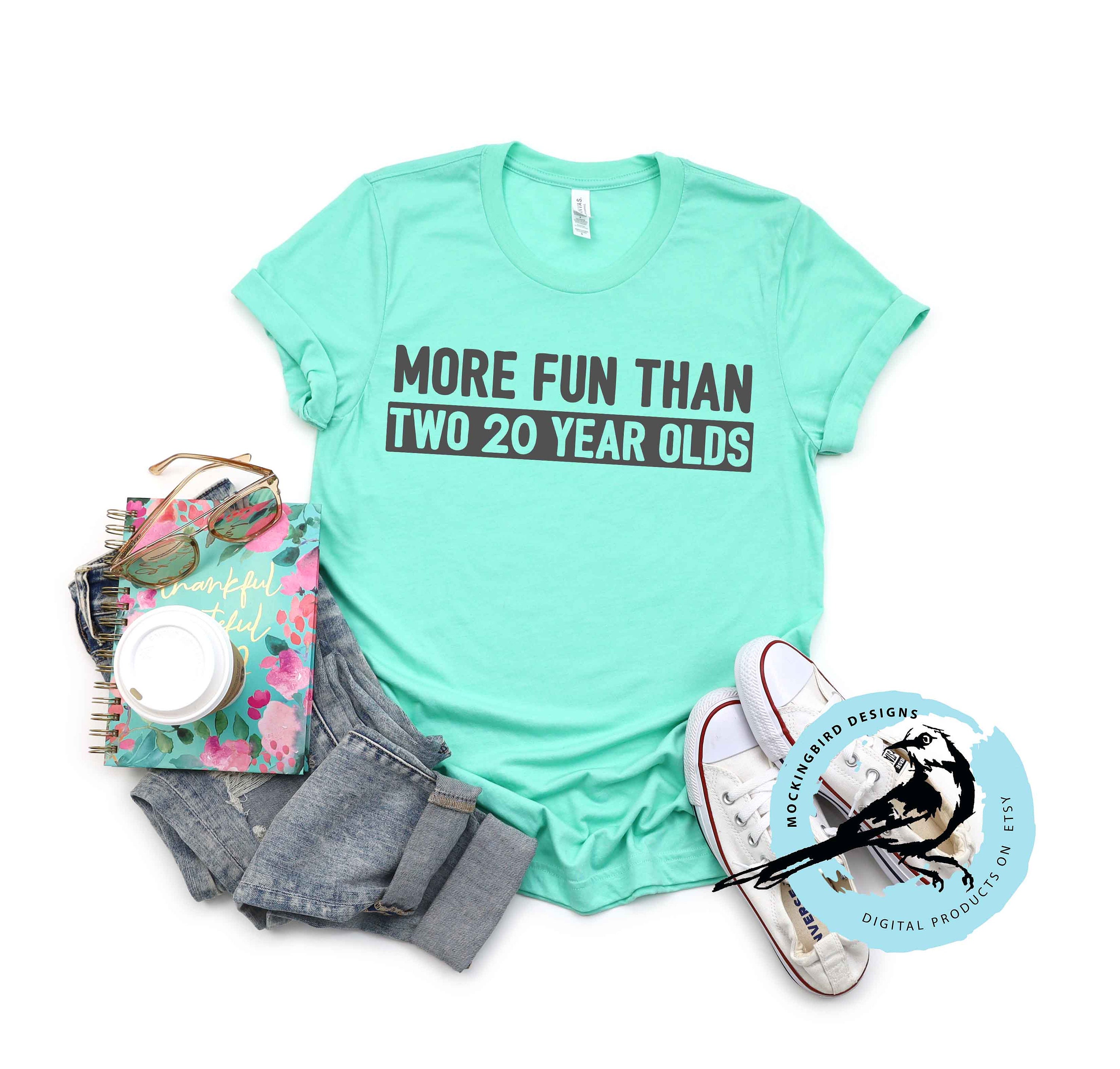 40th Birthday Svg More Fun Than Two 20 Year Olds Svg Forty - Etsy