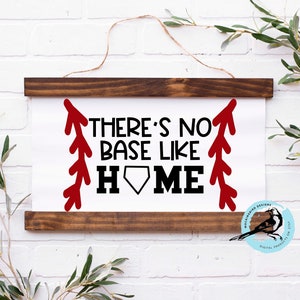 Digital There's No Base Like Home Svg, Welcome Svg, Door Round Svg ...