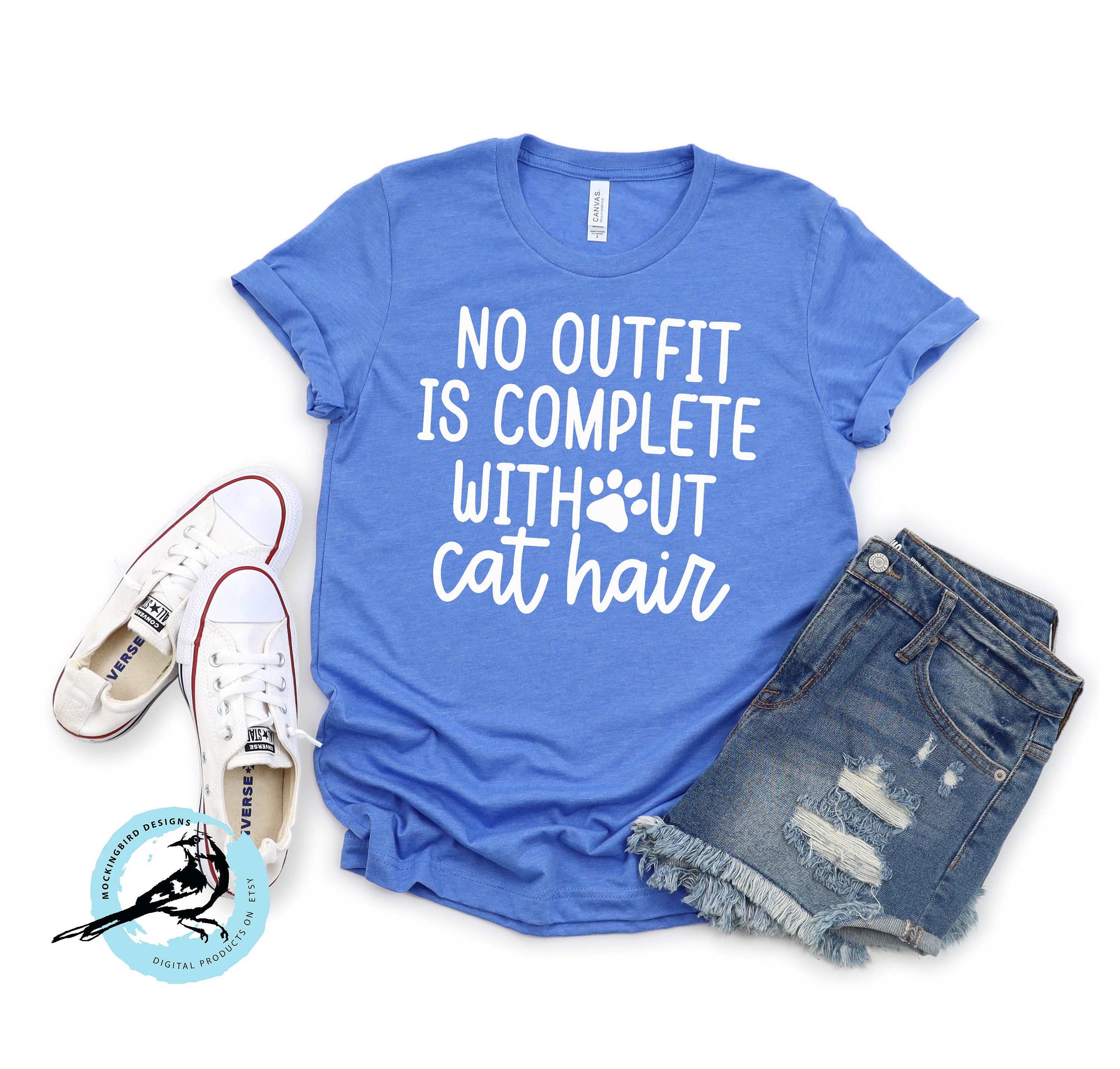 Cat Svg, No Outfit is Complete Without Cat Hair Svg, Cat Hair Svg, Cat ...