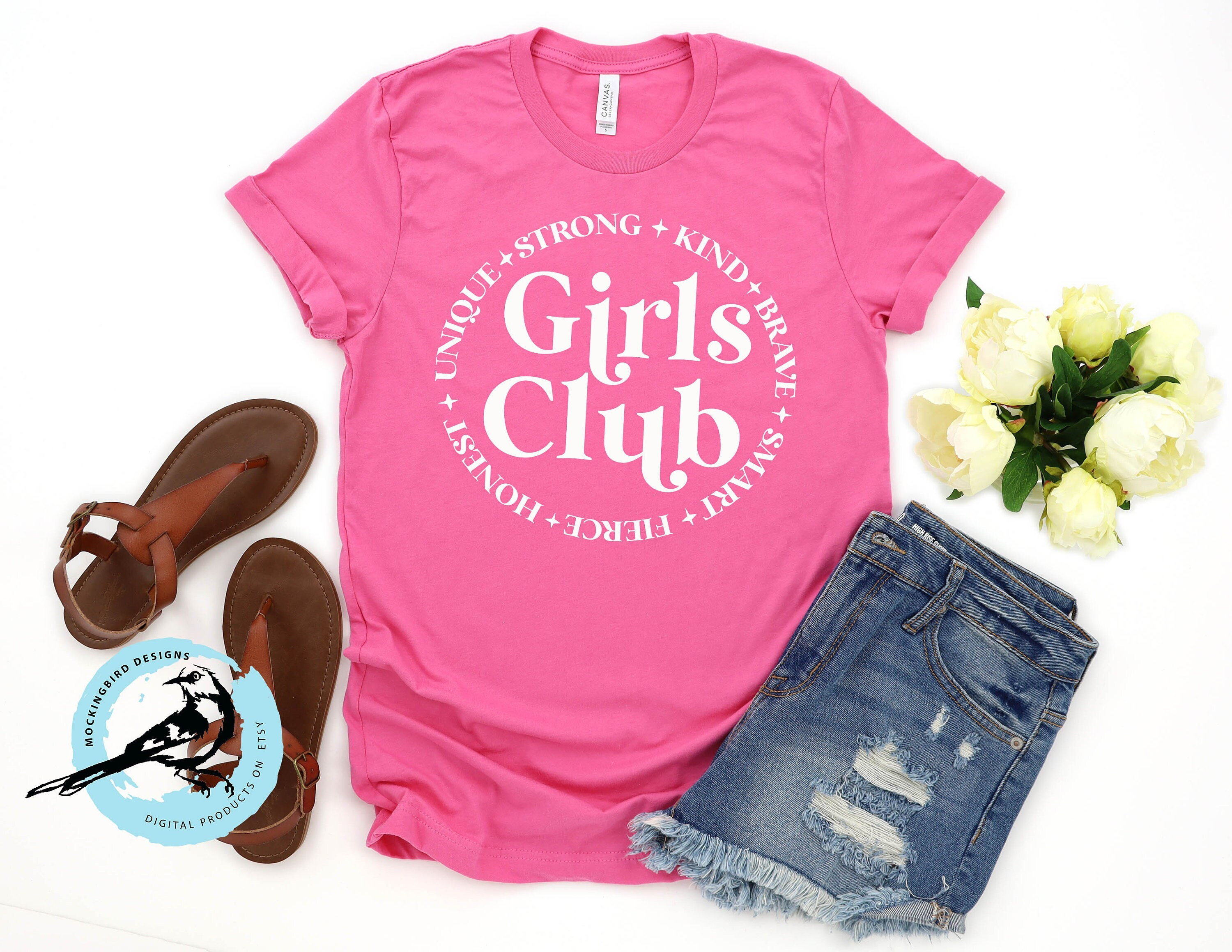 Girls Club Svg Strong Girl Svg Firece Svg Unique Svg Girl | Etsy