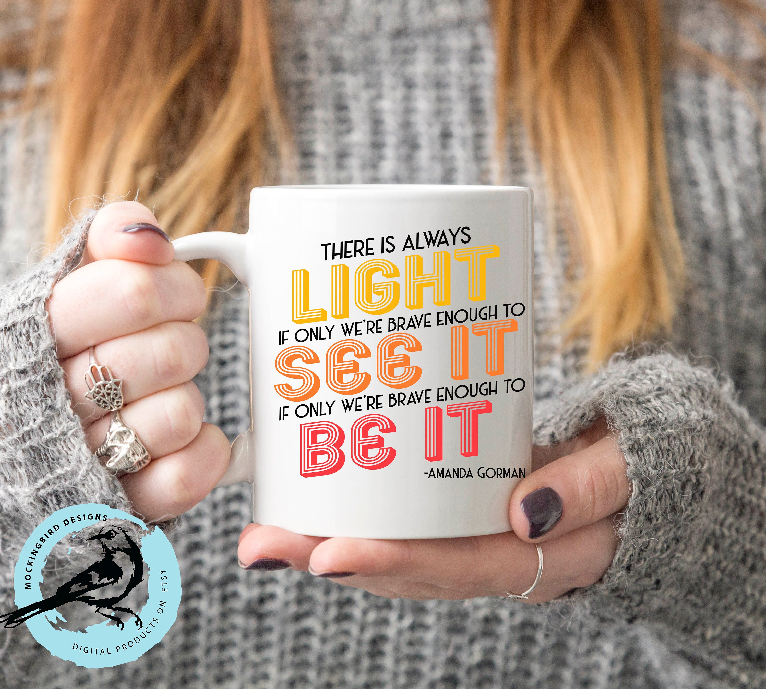 There is Always Light Svg Amanda Gorman Svg Poet Laureate | Etsy