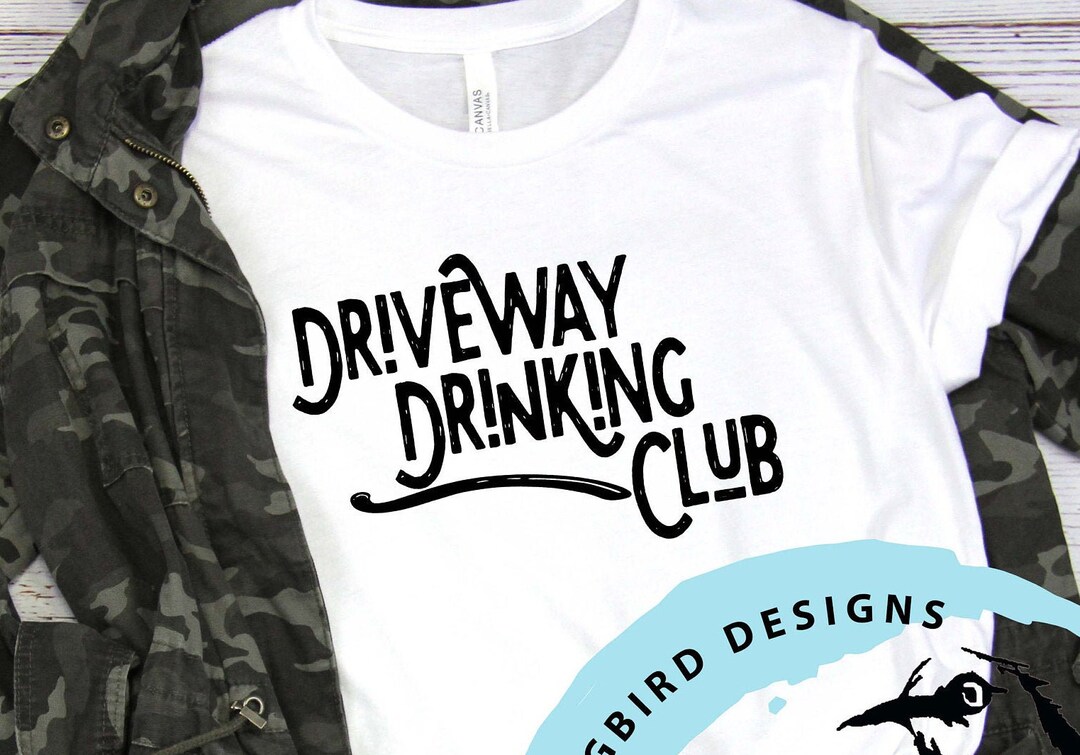 Drinking Svg, Driveway Drinking Club Svg, Social Distancing Svg ...