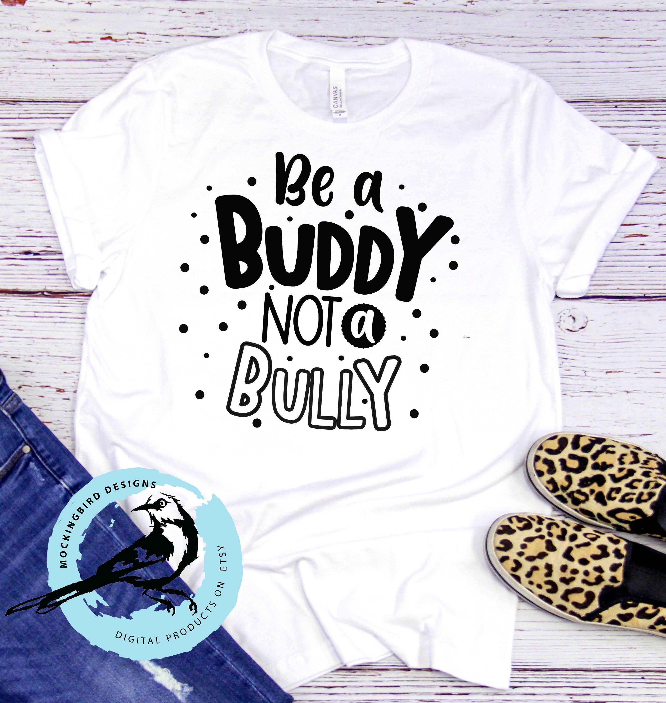 Unity Day Svg Be a Buddy Not a Bully Svg Digital Download - Etsy Canada