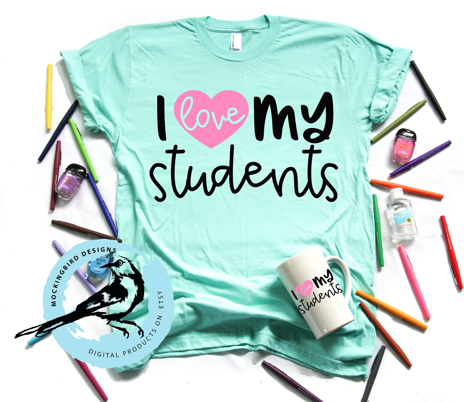 I Love My Students Svg Back to School Svg School Squad Svg | Etsy