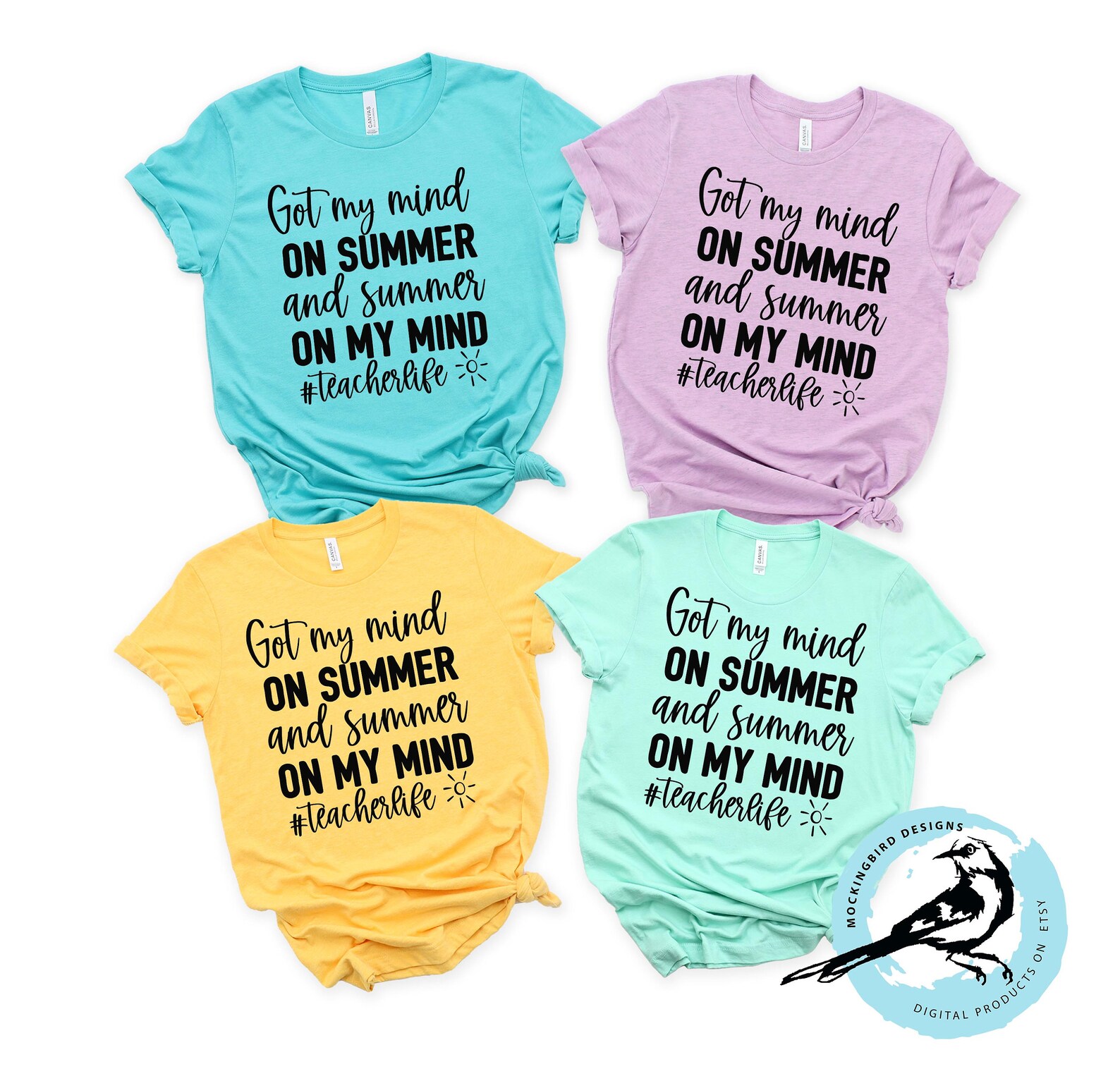 Teacher Svg Mind on Summer Svg Summer on My Mind Svg Summer - Etsy