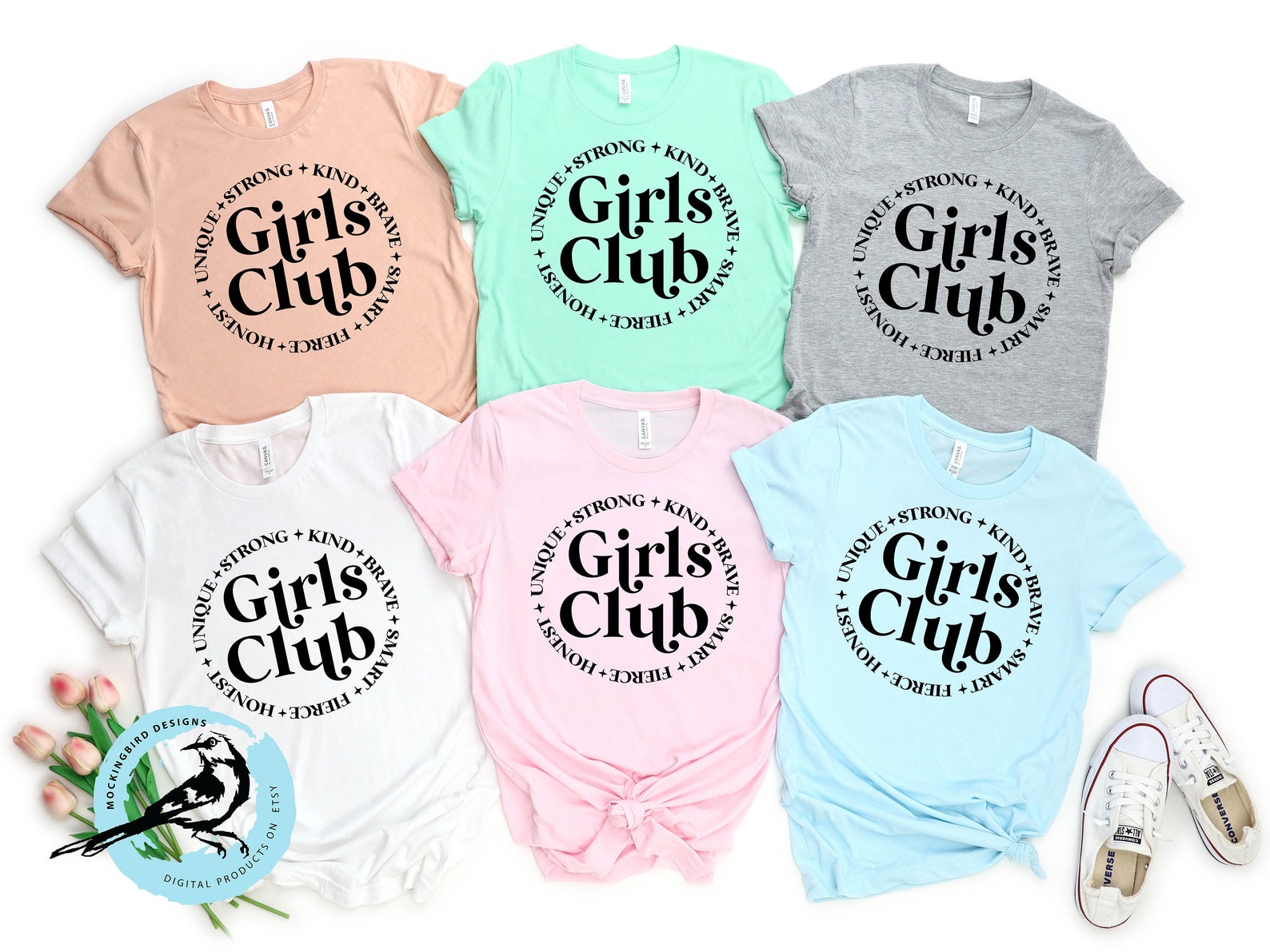 Girls Club Svg Strong Girl Svg Firece Svg Unique Svg Girl | Etsy