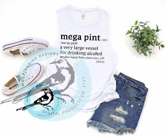 Mega Pint Svg Mega Pint Definition Svg Wine Svg Happy Hour - Etsy