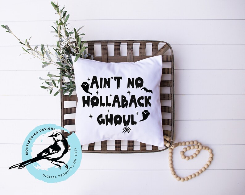 Halloween Svg Hollaback Ghoul Svg Ain't No Hollaback - Etsy