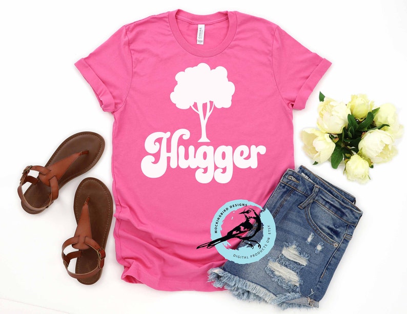 Digital Tree Hugger SVG Design Earth Day Svg Earth Day | Etsy