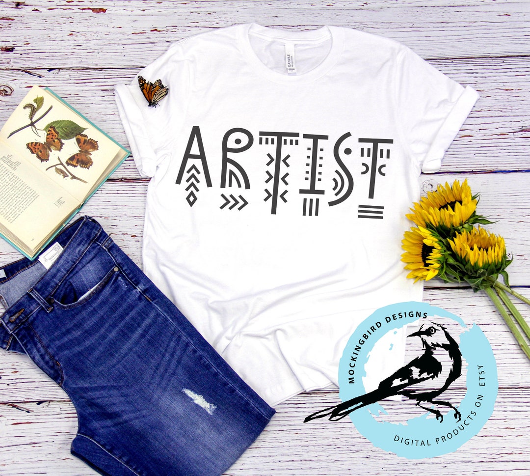 Artist Svg, Art Student Svg, Maker Svg, Tribal Font Svg - Etsy