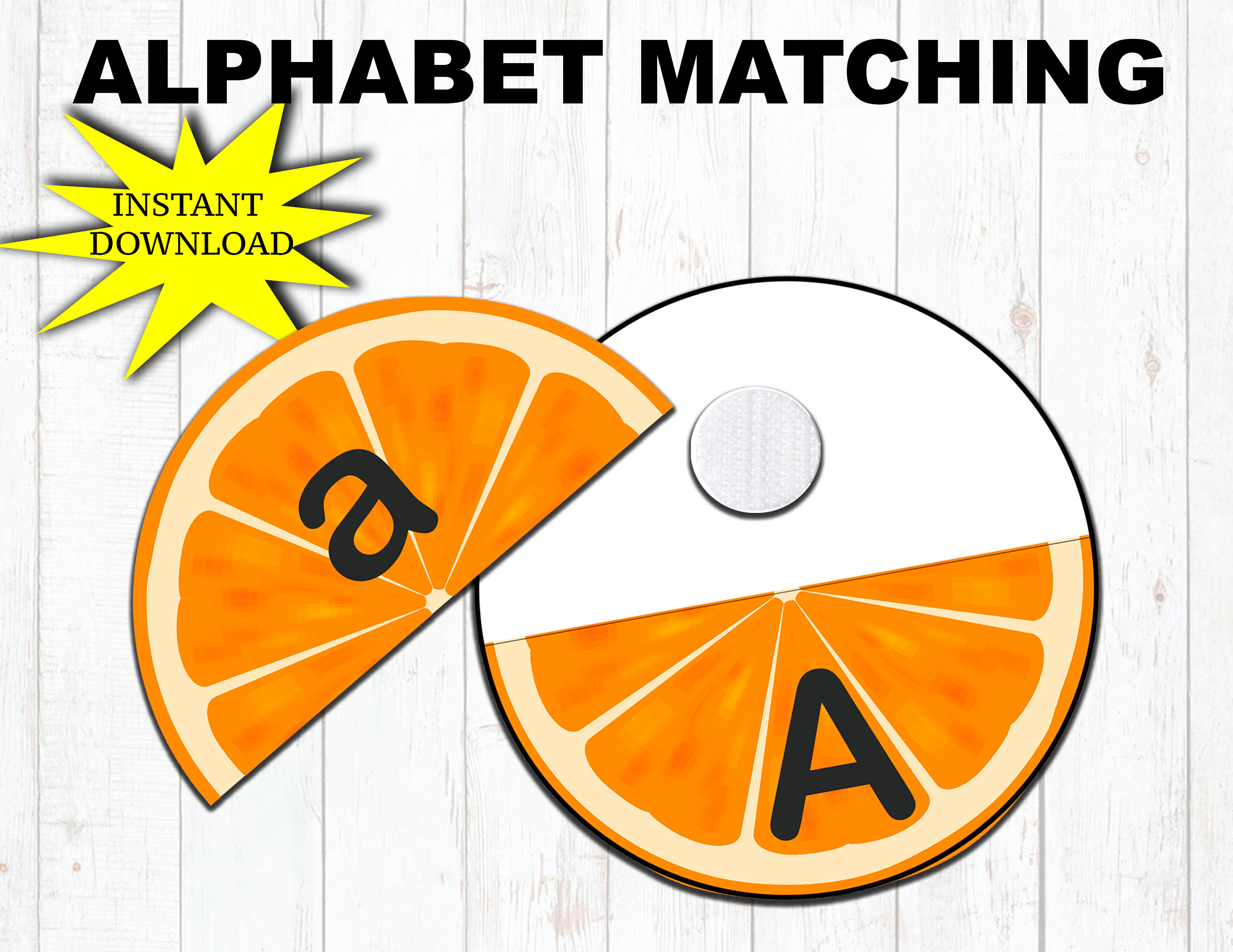 Uppercase and Lowercase Alphabet Puzzle Printable Upper and Lower Case ...