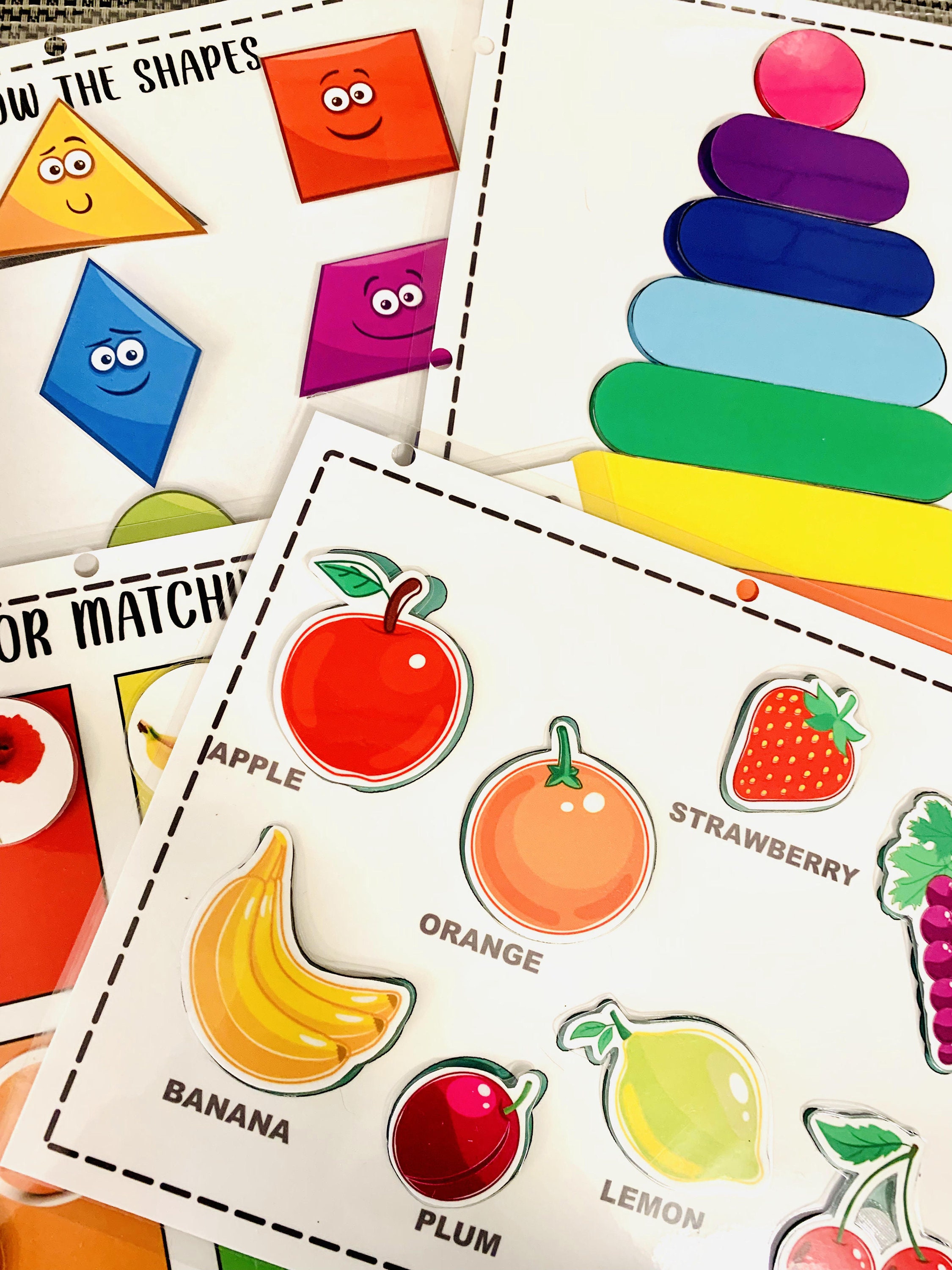 Personalized Preschool Learning Binder Toddler Learning Binder 3D ...