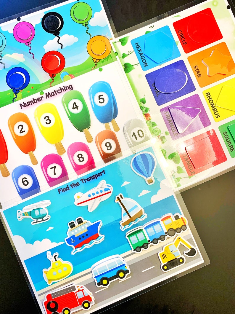 Toddler Learning Binder Digital Download Fine Motor Skills - Etsy