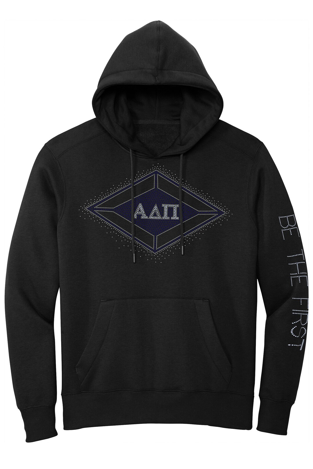 ADP Alpha Delta Pi Diamond With Sparkle Hoodie - Etsy