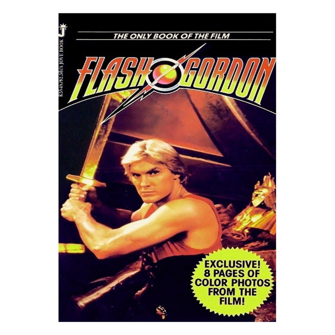 FLASH GORDON Book by Arthur Byron Cover's (1980) Vintage Novel (ebook ...